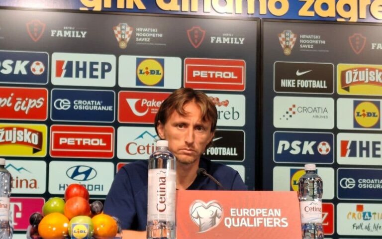 Luka Modrić Anticipates Tough Match Against Montenegro’s Talented Squad ...