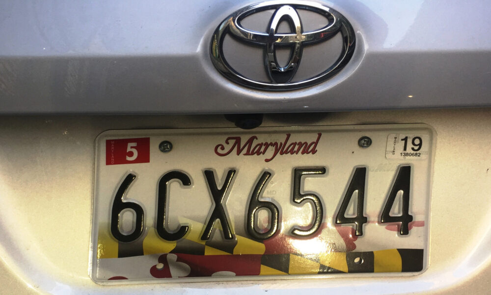Maryland Rejects Thousands of NSFW Vanity License Plates for 2025 ...